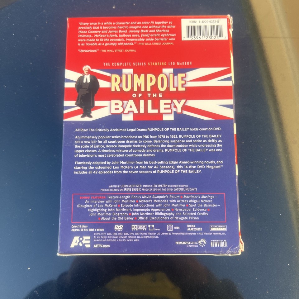 Rumpole Of The Bailey Complete Series 14 Disc Set DVD'S | eBay