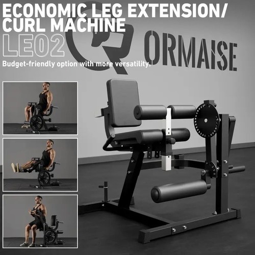 Heavy Duty Leg Extension & Curl Machine- 500lbs Capacity With ...