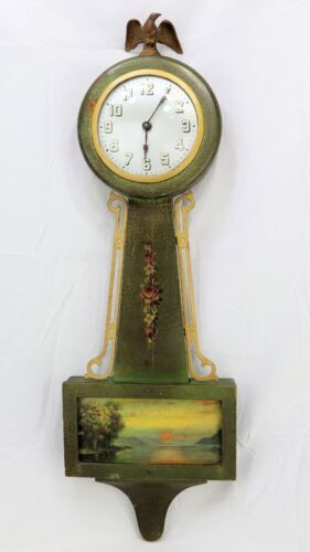 Collectible Wall Clocks 1920-1949 Time Period Manufactured for sale | eBay