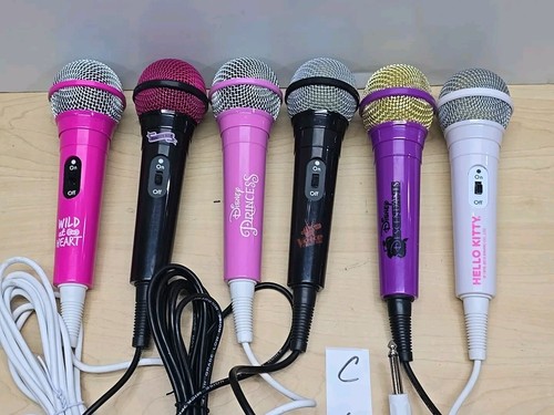 6 Disney Princess Pink Frozen Monster High Hello Kitty Karaoke ...