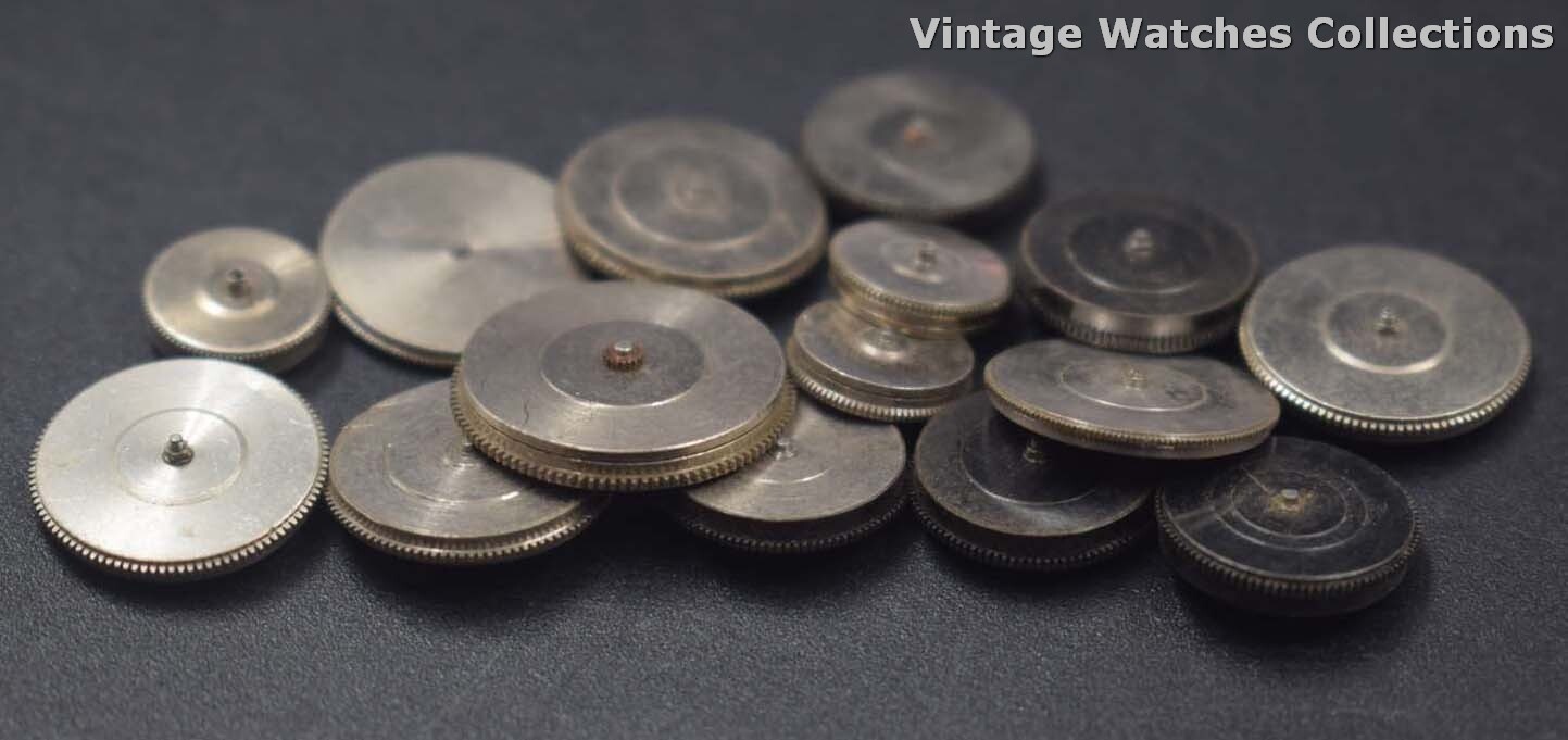 Vintage Mechanical Wrist Watch Barrel Mix Lot For Watch Maker Repair O ...