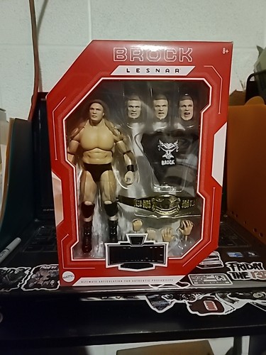 WWE ULTIMATE EDITION RUTHLESS AGGRESSION BROCK LESNAR ACTION FIGURE ...