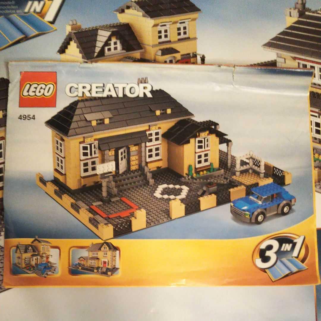 LEGO Creator 4954 3-in-1 Model Town House In 2007 | eBay