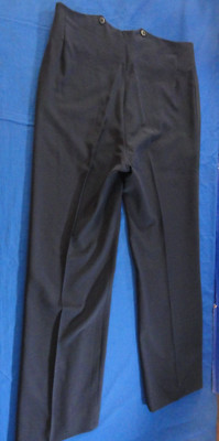 DLA USAF AIR FORCE MEN'S BLUE UNIFORM DRESS PANTS SHADE 1620 UNHEMMENED ...