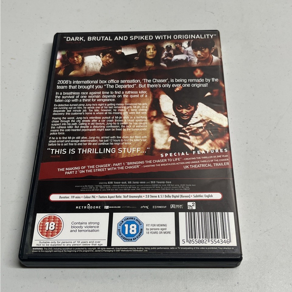 The Chaser 2008 DVD Region 2 Korean W/English Subtitles | eBay UK