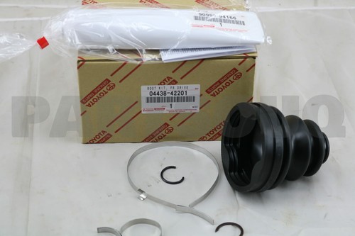 0443842201 Genuine Toyota BOOT KIT, FRONT DRIVE SHAFT INBOARD JOINT, RH ...
