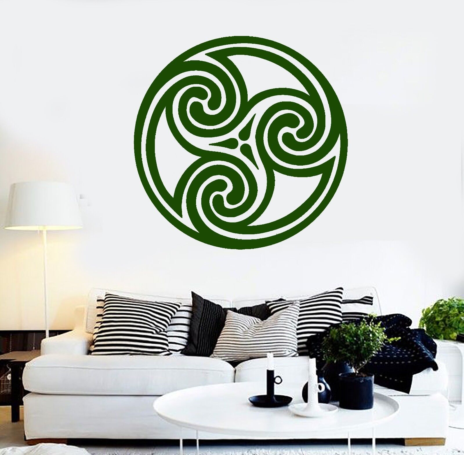 Vinyl Wall Decal Celtic Circle Pattern Irish Ireland Irishman Stickers ...