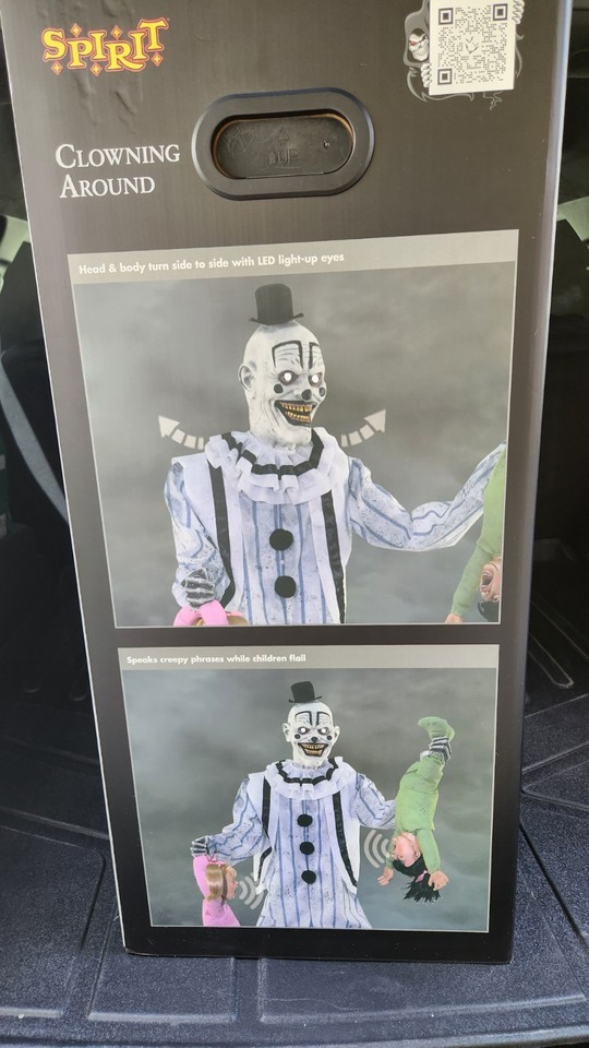 Spirit Halloween Clowning Around Animatronic | eBay