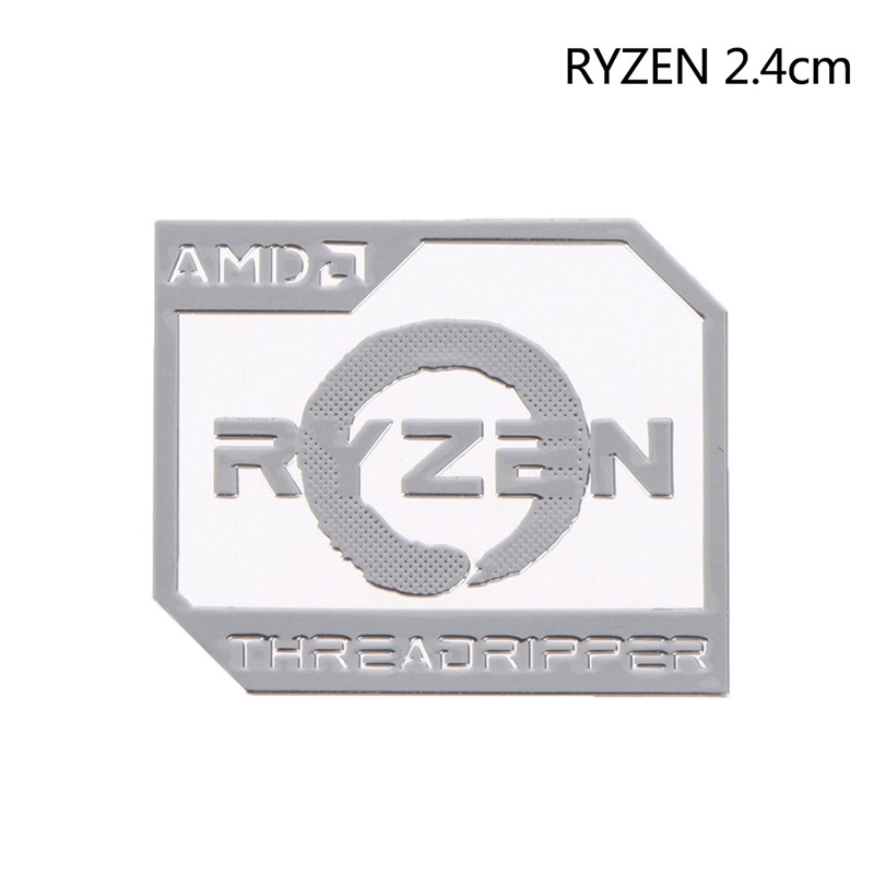 AMD Ruilong Ryzen R9 R7 R5 R3 Vega Metal Sticker Notebook Desktop Logo ...
