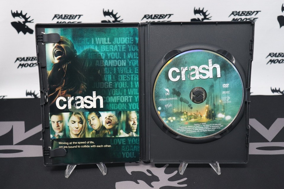 Crash DVD 2004 Full Screen Paul Haggis Sandra Bullock Don Cheadle | eBay