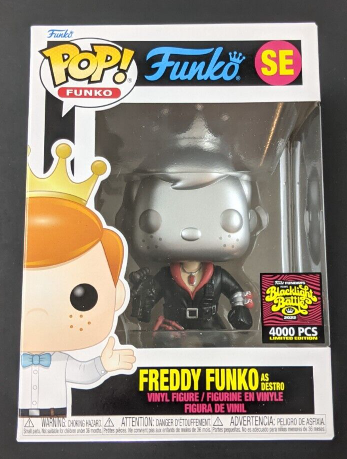 Freddy Destro Funko Pop SE Figure Fundays 2022 NEW GI Joe Limited ...
