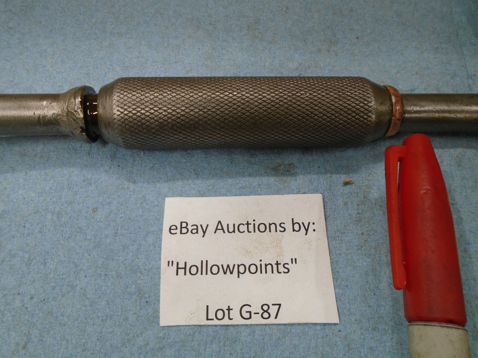 Snap-On Mid 1920's 1/2" Drive Socket Long Tee T Handle Rotating Grip #3 ...