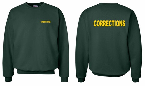 Corrections Unit Officer Department Law Enforcement Sweatshirts S-5XL ...