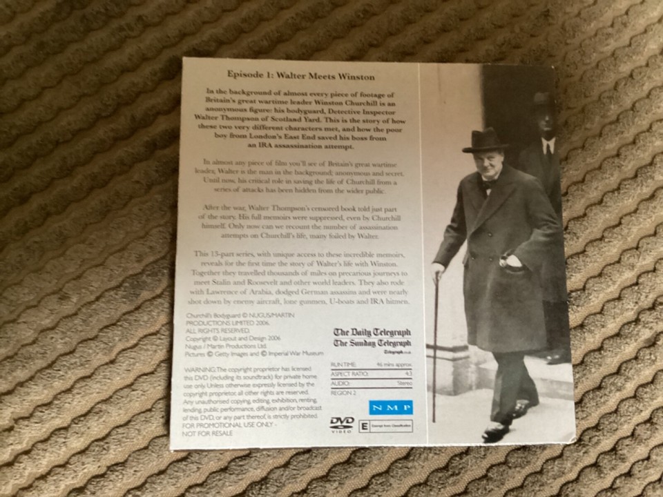 Churchill's Bodyguard Episode 1 - Walter Meets Winston - Daily ...