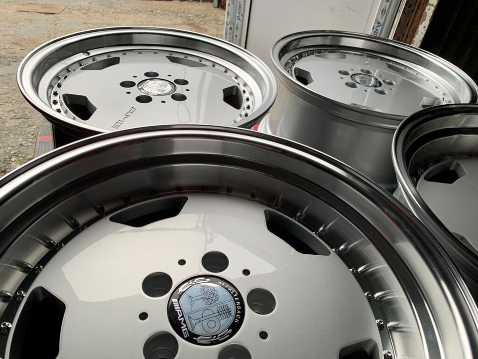 Mercedes Benz AMG Monoblock Aero 3 Style 17" Wheels rims | Aluminum ...