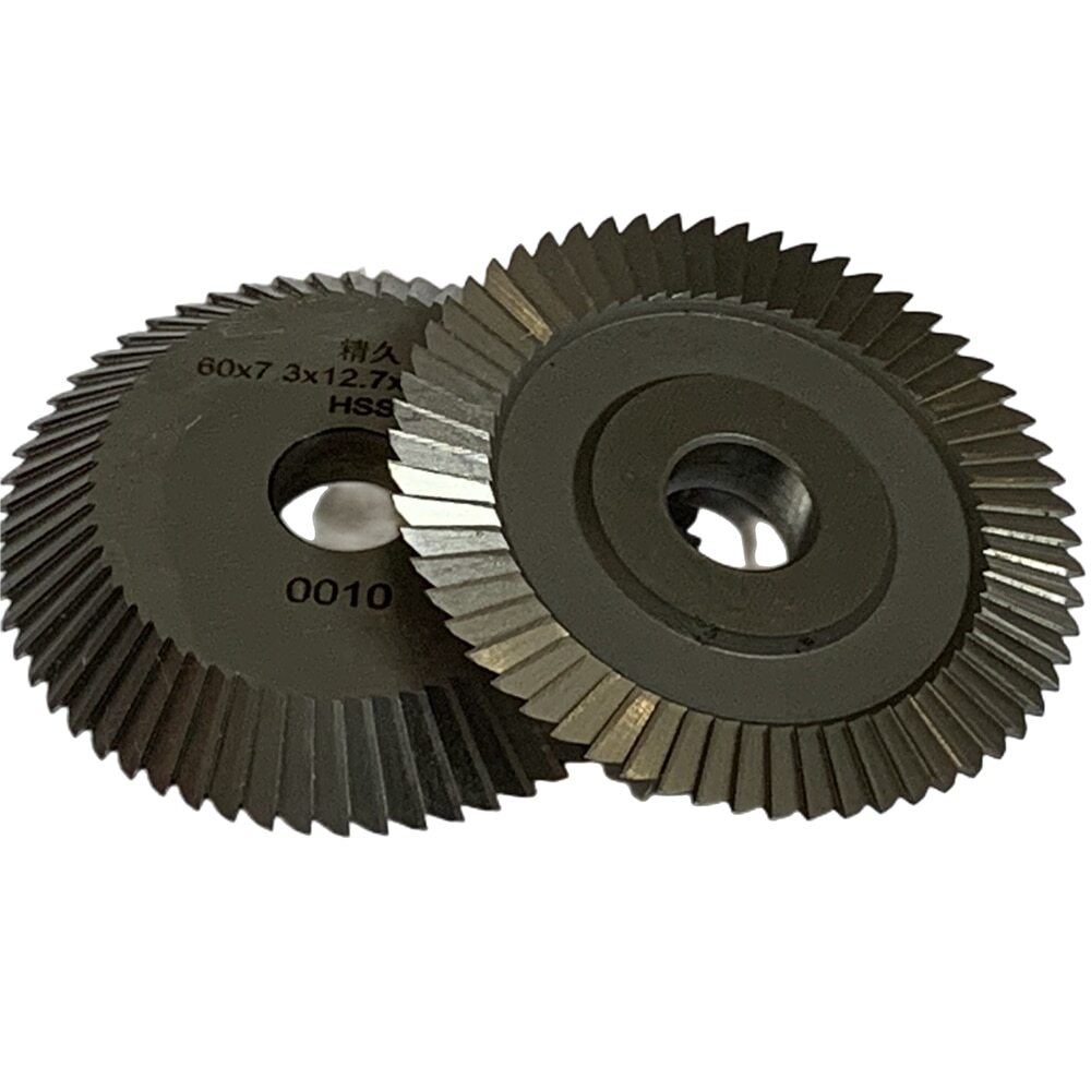 60teeth Key Cutter 0010(60X7.3X12.7)for Wenxing Key Machine 233A,233B ...