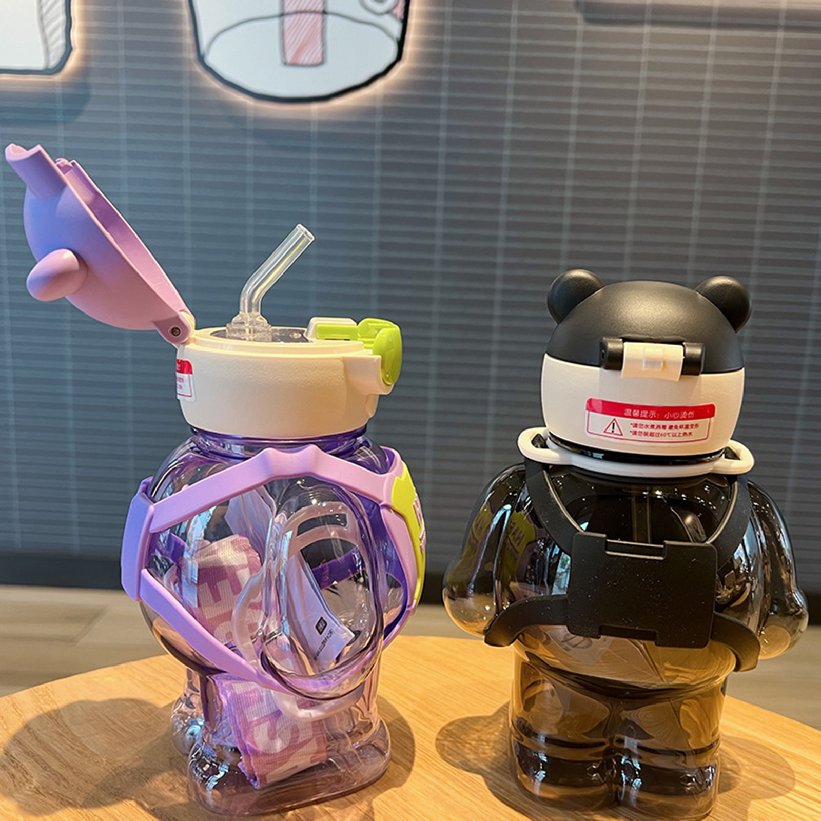 800ml Cute Kettle Adorable Refill Water Cartoon Shape Water Cup ...