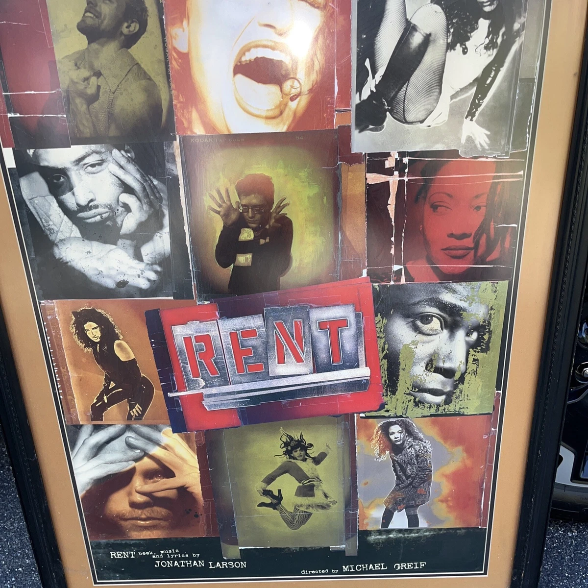 Broadway Show Posters Collage