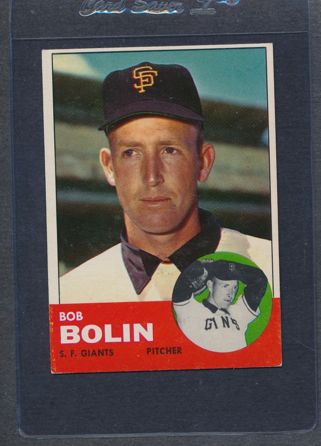 1963 Topps #106 Bob Bolin Giants EX *2133 | eBay