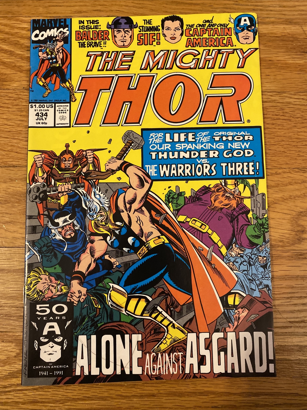Thor Sif Comic