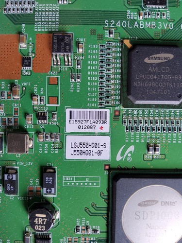 GENUINE SAMSUNG UN55D8000YFXZA T-CON BOARD LSJ550HQ01-S, J550HQ01-0F | eBay