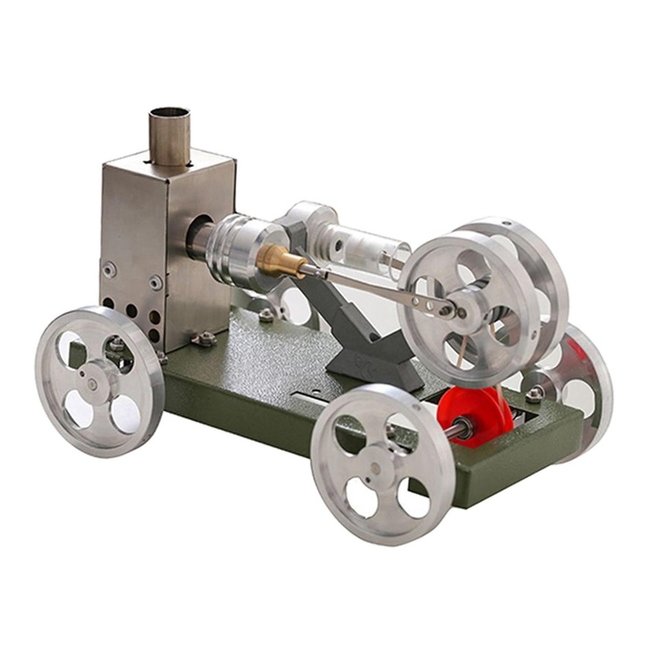 Hot creative air stirling engine motor car model educational | eBay UK