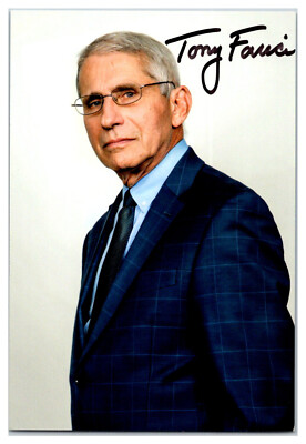 Dr. Anthony Tony Fauci Covid 19 Hand Signed 4x6 Photo TC46-8220 | eBay
