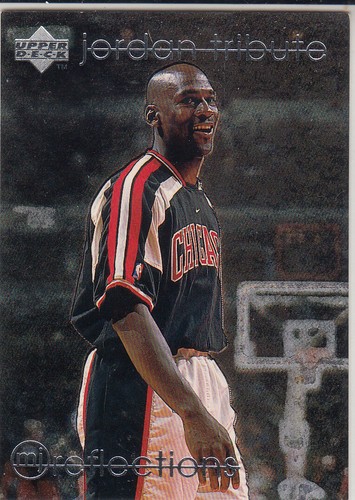 1998 UD Michael Jordan Tribute Reflections Chicago Bulls mj80 | eBay