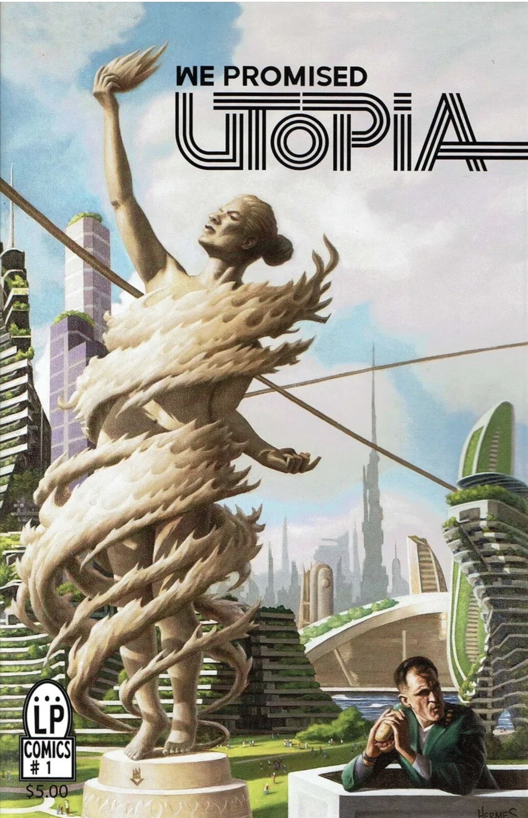 WE PROMISED UTOPIA #1 Nick Hermes Main Cover A 1st Print LITERATI PRESS ...