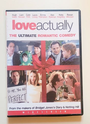 Love Actually DVD Romance Comedy 2003 R Hugh Grant Liam Neeson Free ...