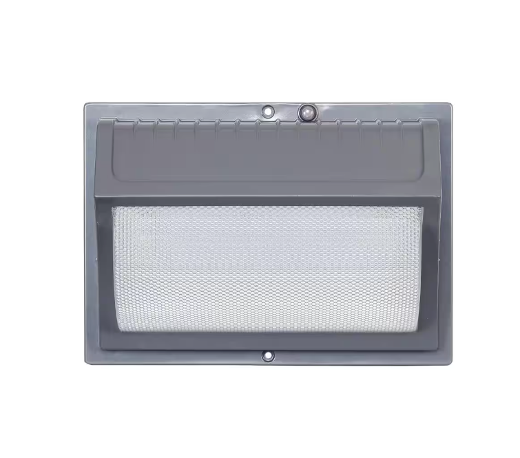 Honeywell Wall Pack Light Security Outdoor Integrated LED Titanium Gray Hardwire | eBay