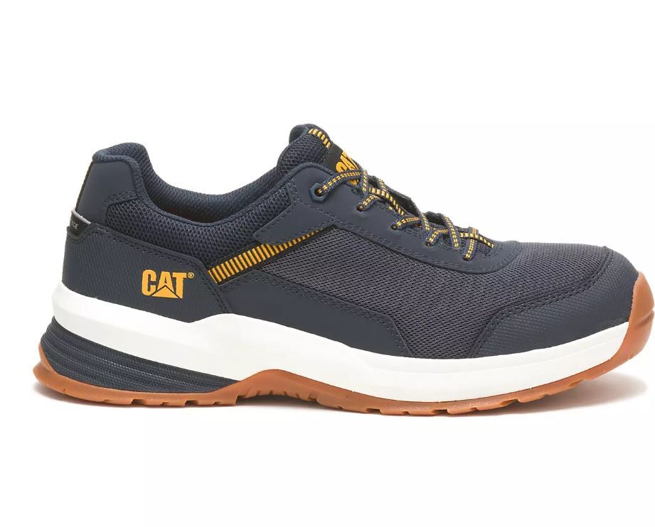 NIB MEN'S CAT Caterpillar P91380 STREAMLINE 2.0 MES ASTM/COMP TOE NAVY ...