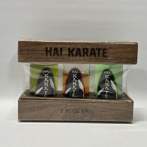 NEW 3 Pack Hai Karate 1969 After Shave Pack Oriental Lime, Regular ...