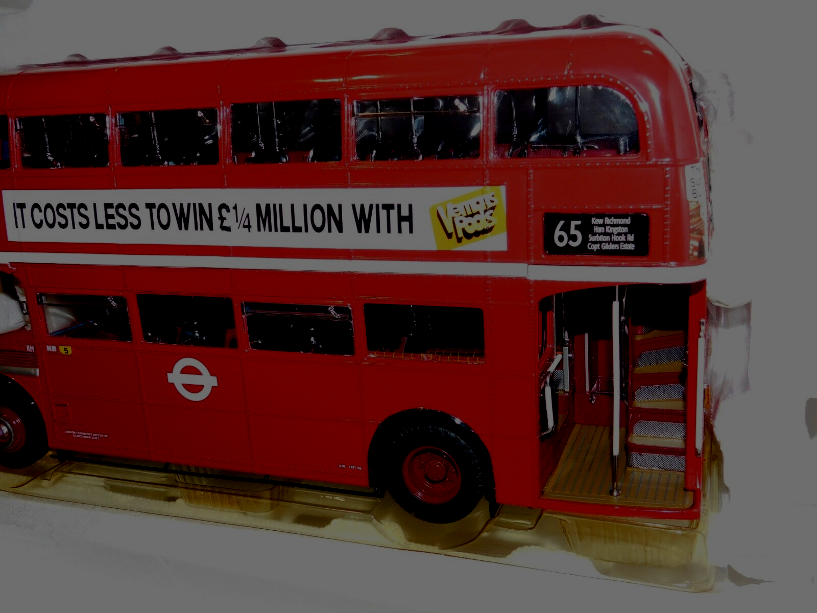 LONDON TRANSPORT Routemaster Bus RM21 VLT21 LIMITED EDITION SUN STAR ...