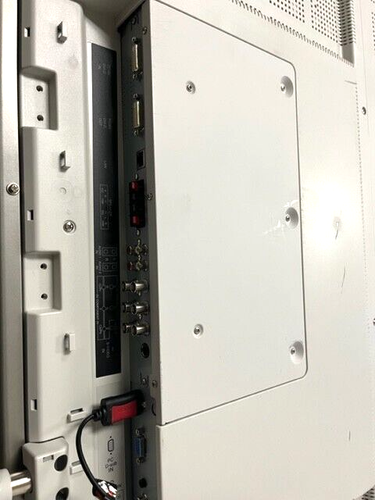 Sharp PN-L702B 70" Touchscreen VGA DVI RS-232C HDMI 240W Monitor Silver ...