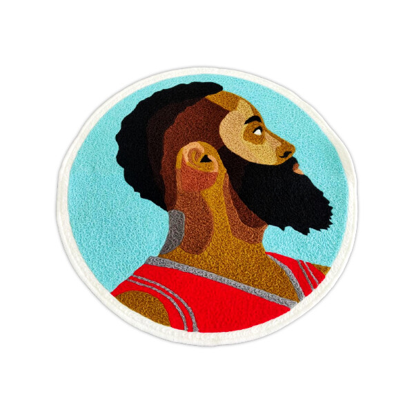 James Harden NBA Floor Mat Area Accent Carpet Living Room Bedroom ...