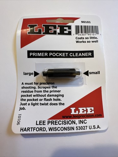 Lee 90101 Primer Pocket Cleaner - Black 734307901011 | eBay