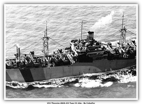 USS Theenim (AKA-63) Type C2 ship | eBay