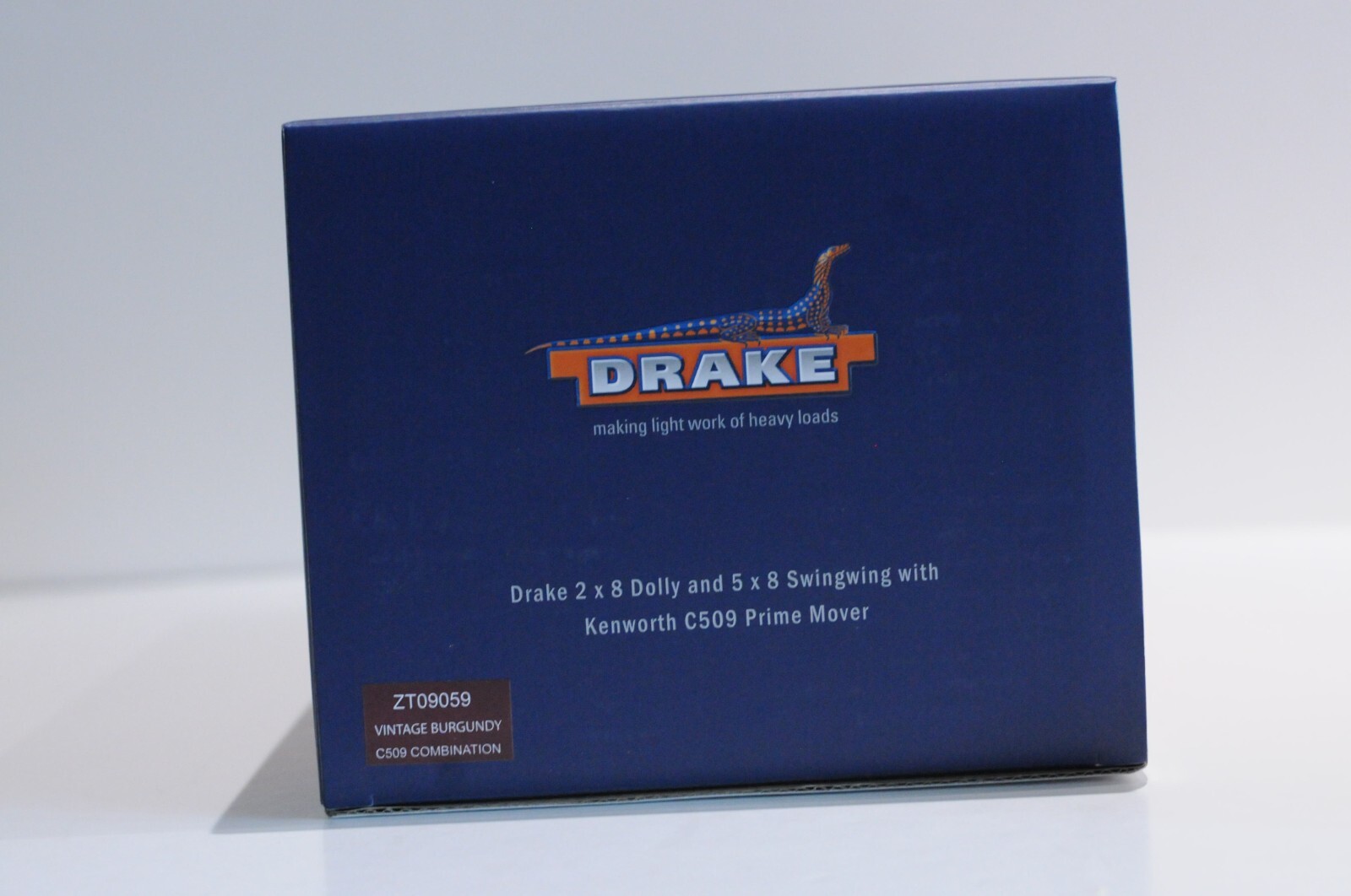 DRAKE 2X8 DOLLY AND 5X8 SWINGWING WITH KENWORTH C509 PRIME MOVER SCALE ...