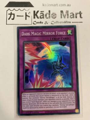Dark Magic Mirror Force INFO-EN069 Super Rare 1st Edition YuGiOh TCG ...
