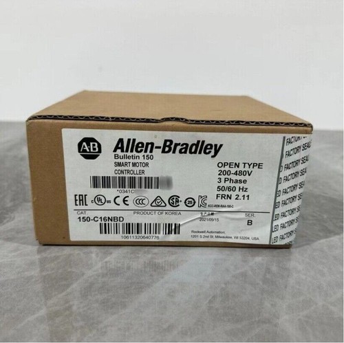 New Factory Sealed 150-C16NBD Allen-Bradley Smart Motor Controller ...