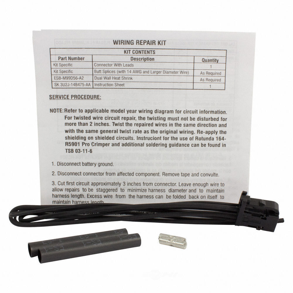 Seat Recline Motor Connector Rear Motorcraft WPT-1311 for sale online ...