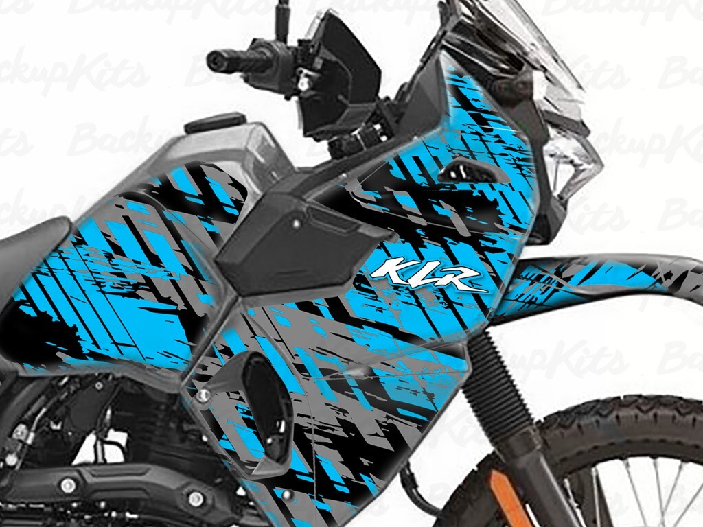 KAWASAKI KLR 650 2023 GRAPHICS KITS STICKER DECALS STREET RACE (2022 ...