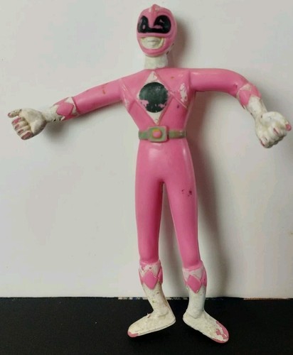 Power Rangers Mighty Morphin -PINK ROSE-Figurine Henry Gordy SABAN 1994 ...