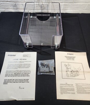 NEW Bridgeport Milling Machine #3 Right Angle Attachment Shield ...