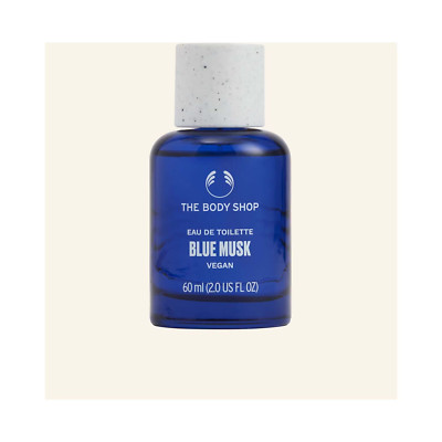 The Body Shop Blue Musk Eau De Toilette 60ml Vegan | eBay
