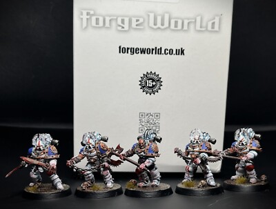 World Eaters Legion Rampager Squad + MKVI Heads painted Warhammer 40k ...