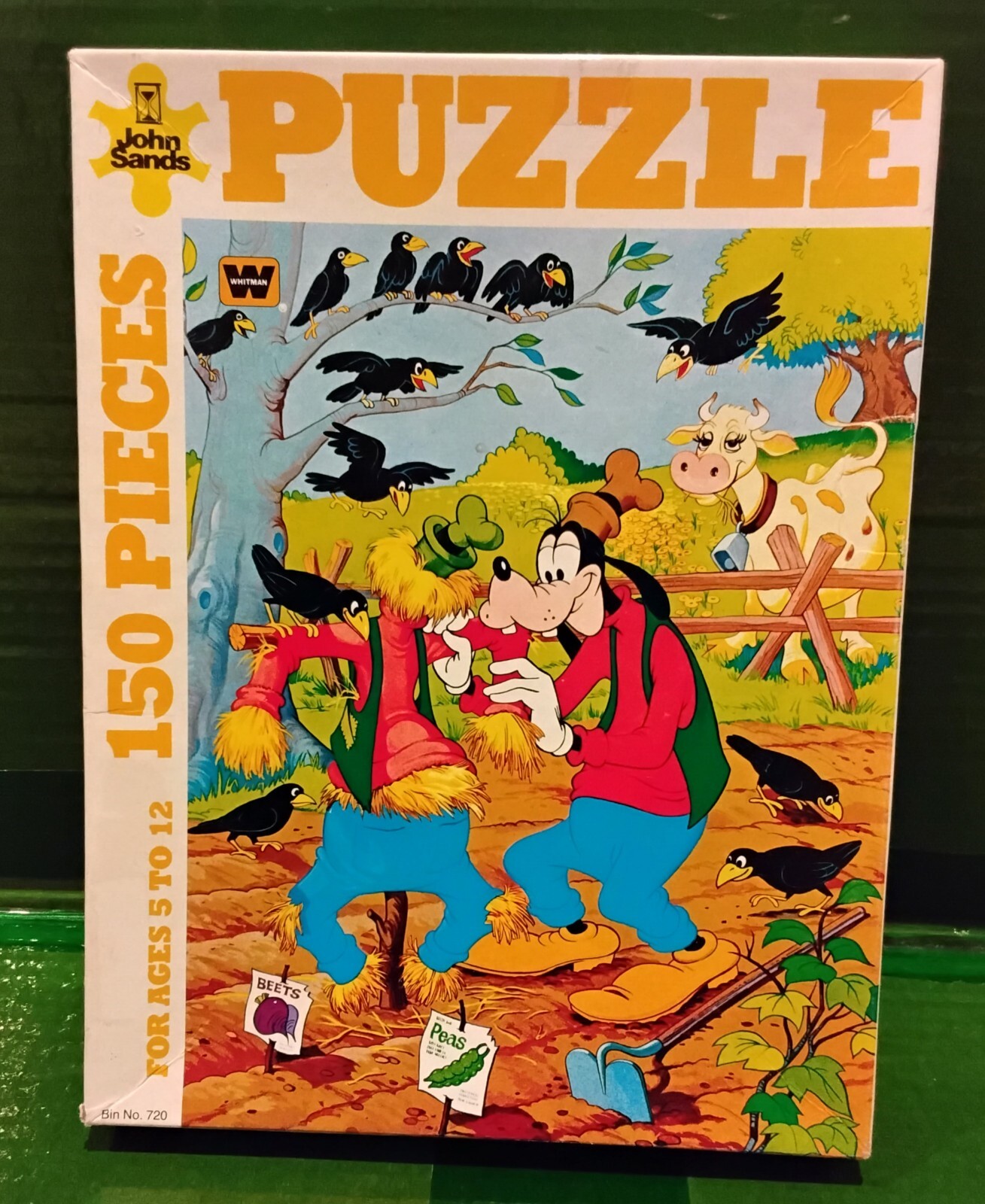 Vintage Walt Disney John Sands Mickey Mouse And Goofy Puzzles X2 | eBay ...