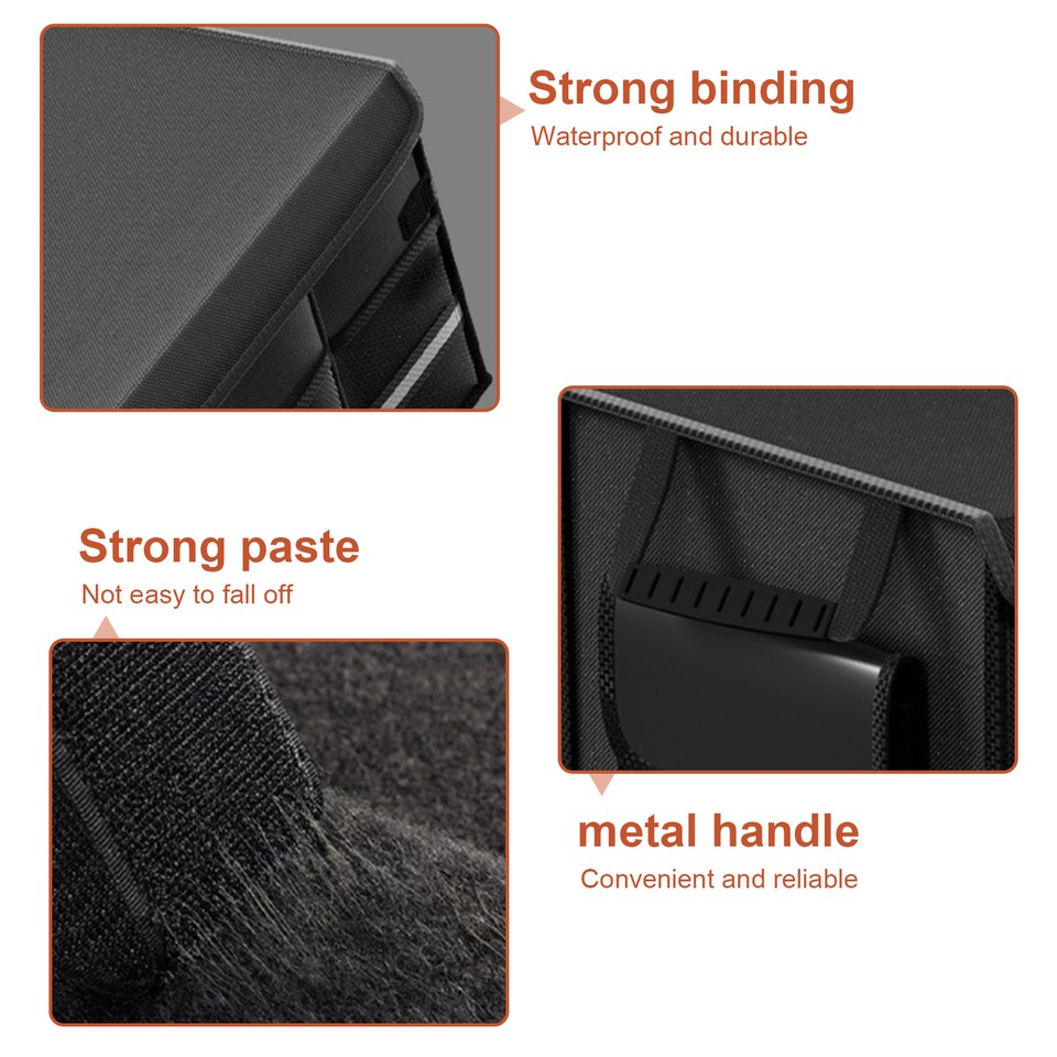 Trunk Cargo Organizer Foldable Storage Collapsible Box Bag Bin for Car ...