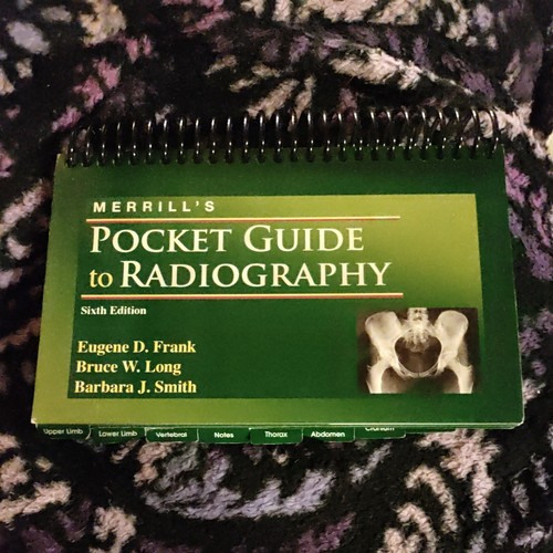 🔥Merrill's Pocket Guide to Radiography Long and Rollins🔥 9780323042093 ...